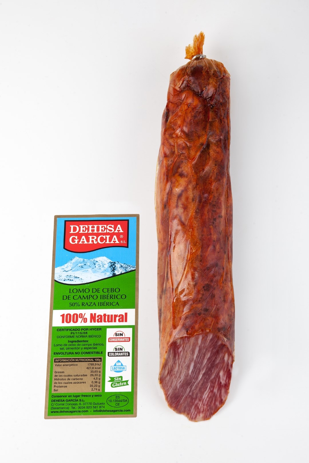 Lomo cebo campo ibérico 50% raza ibérica 100% natural - Encinar del Jamón